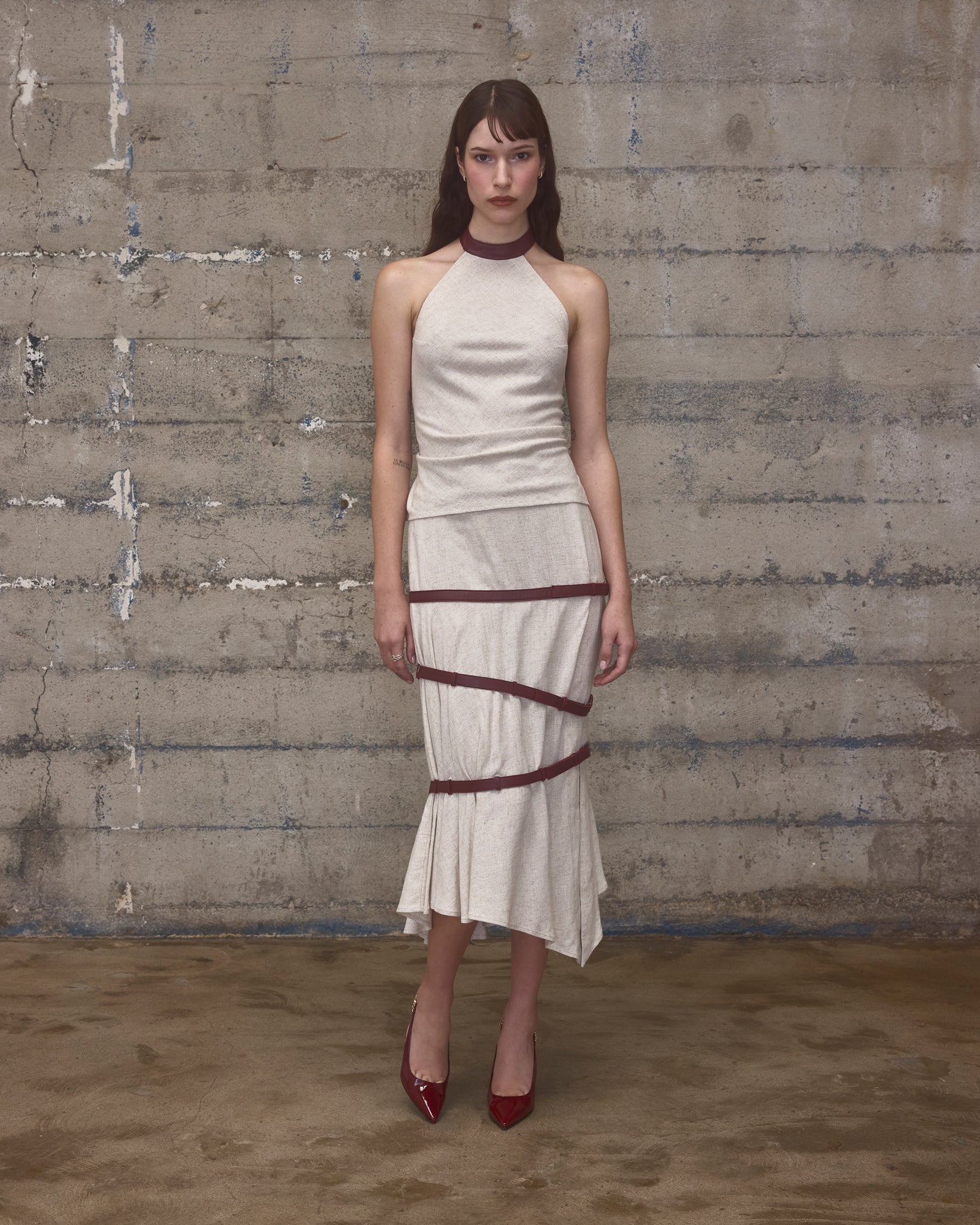 Triple Belt Halter – MIMCHIK