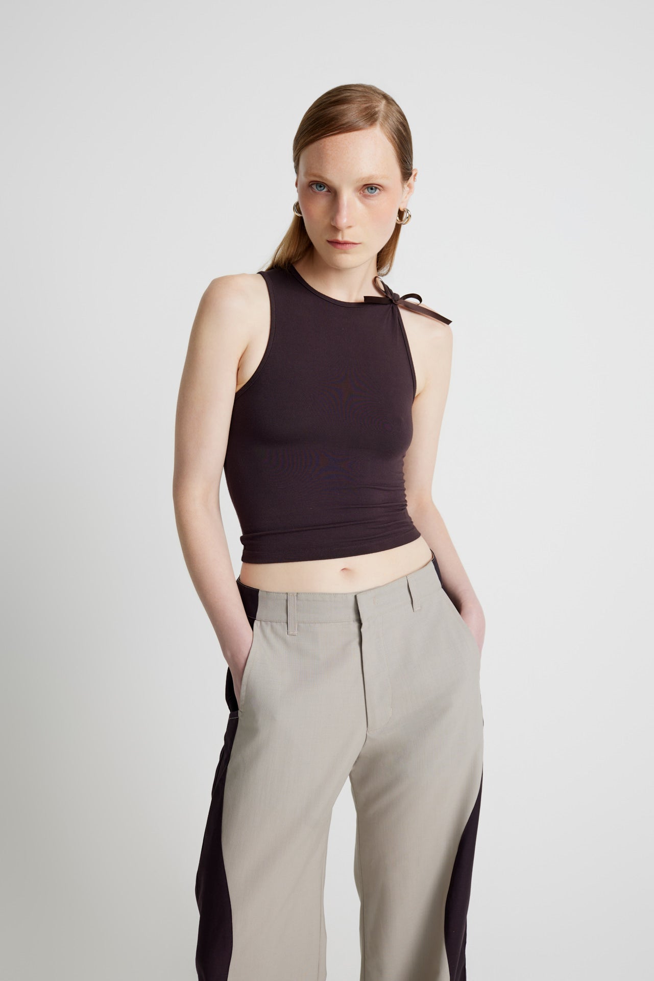 Bow Tank - Brown – MIMCHIK