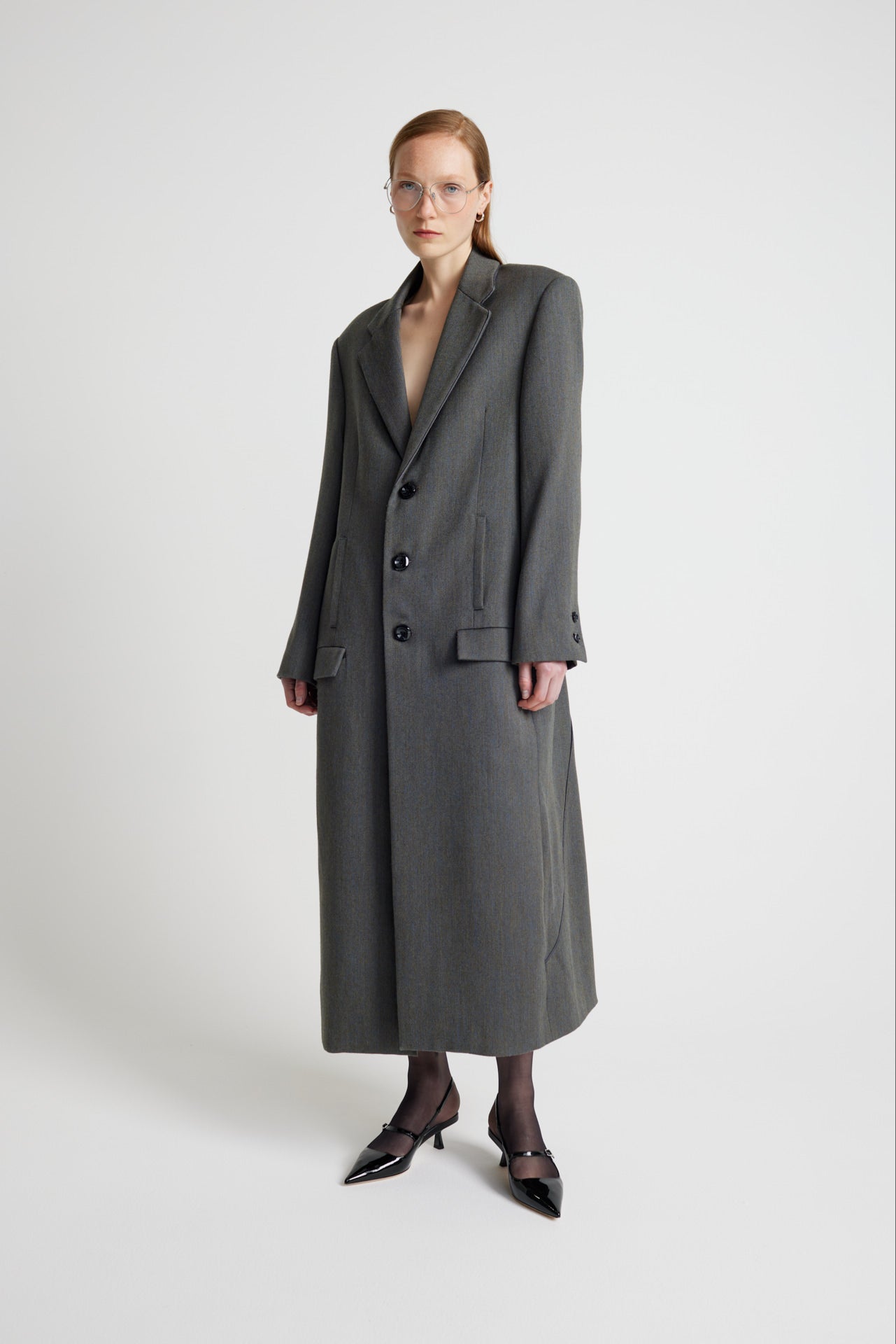 Blazer Coat - Grey – MIMCHIK